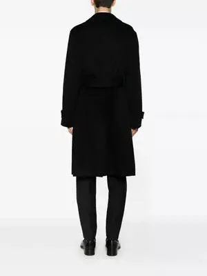 LARDINI Belted Single-breasted Coat