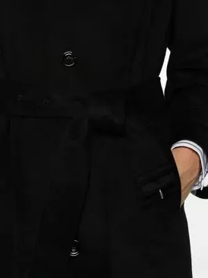 LARDINI Belted Single-breasted Coat