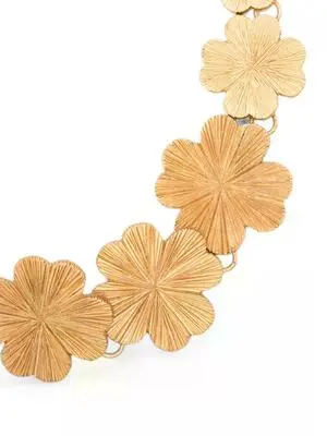 Saint Laurent Shamrock Necklace