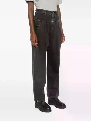 MARANT ETOILE Pleated Jeans