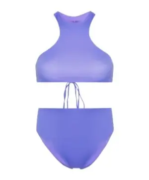 Attico Cut Out Stretched Bikini Set