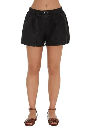 Zadig&Voltaire Voltaire Elasticated-waistband Crinkled Shorts