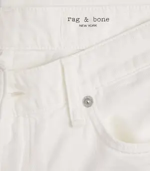 Rag & Bone Featherweight Logan Mid-rise Wide-leg Jeans