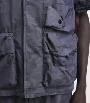 Stone Island Ripstop Faded Camo Shirt