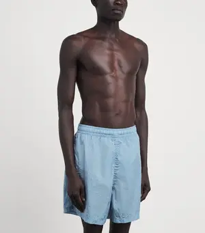 Stone Island Water-reactive Faded Camo Shorts