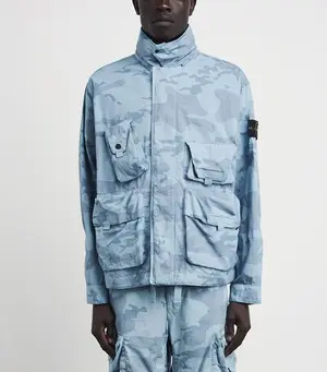Stone Island Ripstop Faded Camo Jacket
