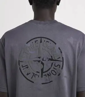 Stone Island Organic Cotton Logo T-shirt