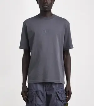 Stone Island Organic Cotton Logo T-shirt
