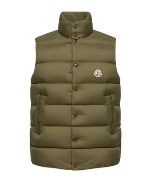 Moncler Tibb Down Vest - Green