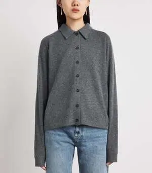 TOTEME Cashmere Polo Cardigan