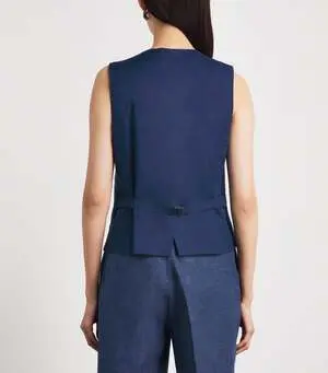 Polo Ralph Lauren Linen-cotton Waistcoat