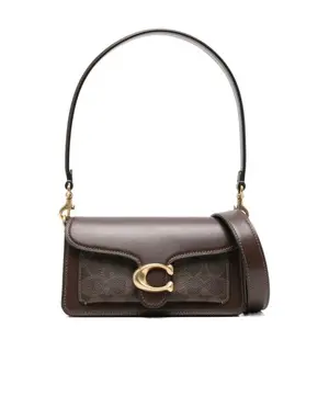 COACH Tabby Flap Shoulder Bag - Black