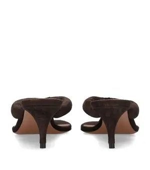 Alaïa Satin Thong Sandals 55