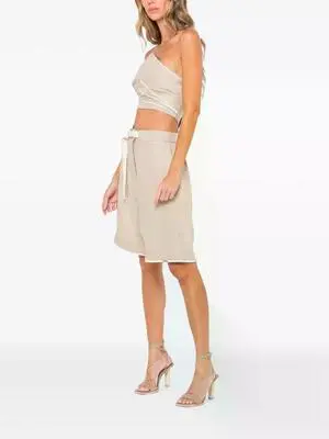 JBQ Asymmetrical Linen Top