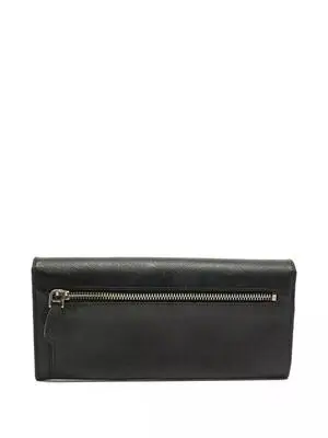 Prada Leather Flap Wallet