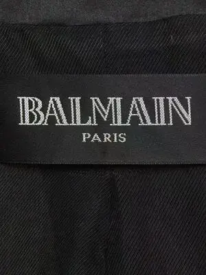 Balmain Stripe-pattern Open-front Blazer