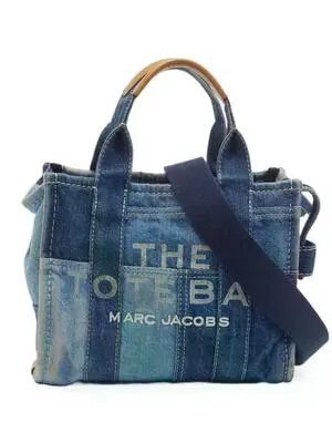 Marc Jacobs The Tote Denim Bag - Blue