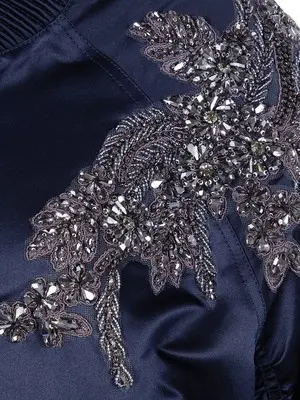 BLUGIRL Embellished Bomber Jacket