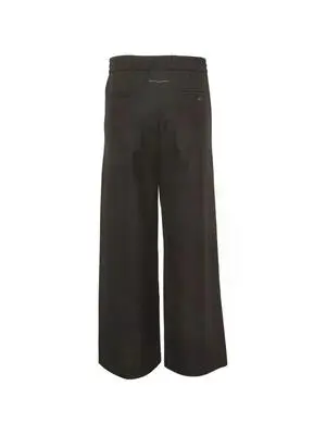 MAISON MARGIELA Twill Wide-leg Trousers