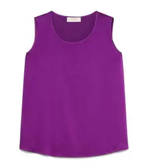 Marina Rinaldi Satin Top - Purple