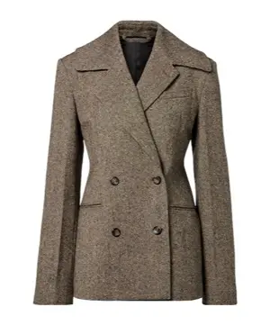 J.W.ANDERSON Double-breasted Suit Jacket - Green