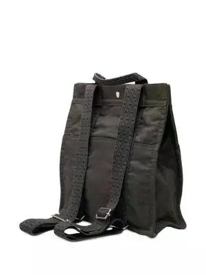 Hermès Herline Mm Canvas Backpack