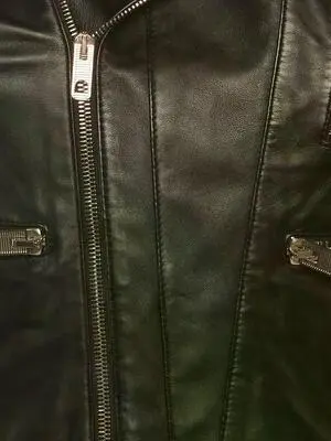 Balenciaga Quilted Lamb Leather Biker Jacket