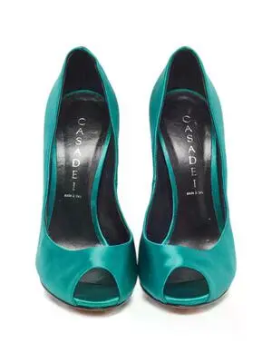 Casadei Blade Peep-toe Pumps