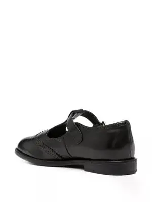 ADRIANNA FERETTI Brogue-detail T-bar Pumps