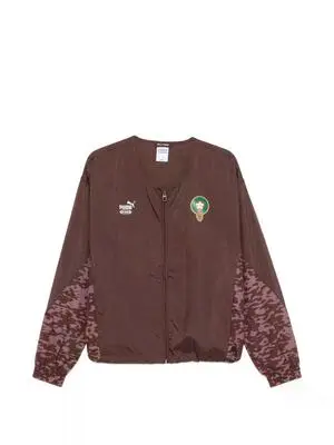 PUMA Camouflage Zip-up Jacket - Brown