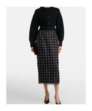 EMILIA WICKSTEAD Albert Wool Cardigan