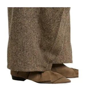J.W.ANDERSON Ruffled Suede Ankle Boots