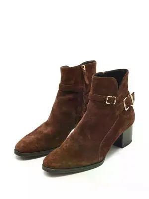 TOD'S Buckled Ankle Boots - Brown