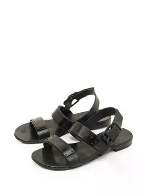 GIUSEPPE ZANOTTI Calf Leather Slingback Sandals