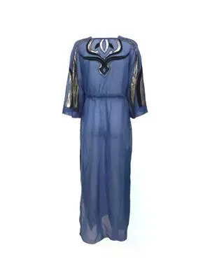 Emilio Pucci Embroidered Kaftan Dress