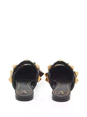 Valentino Garavani Roman Stud Leather Mules