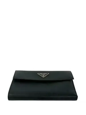 Prada 2000-2013 Saffiano Trifold Wallet Small Wallets