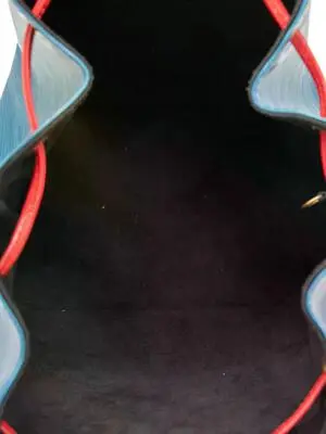 LOUIS VUITTON Epi Noe Gm Bucket Bag - Blue