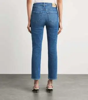 Paige Cindy Straight Leg Jeans - Blue