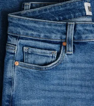 Paige Cindy Straight Leg Jeans - Blue