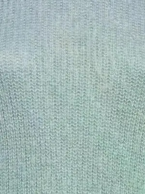 JIL SANDER Rib-knit Mock Neck Sweater