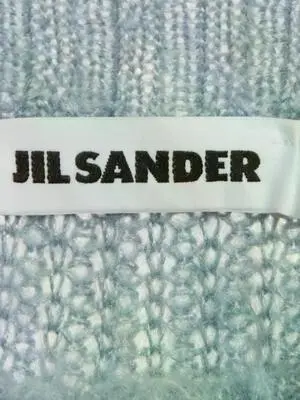 JIL SANDER Rib-knit Mock Neck Sweater