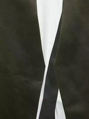 Alice + Olivia Satin Open-front Vest
