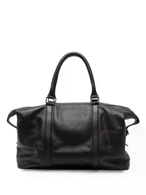 LES DEUX Logo-detail Leather Holdall Bag