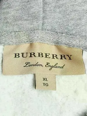 Burberry Logo Embroidered Hoodie