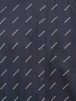 Balenciaga Logo-print Oversized Shirt