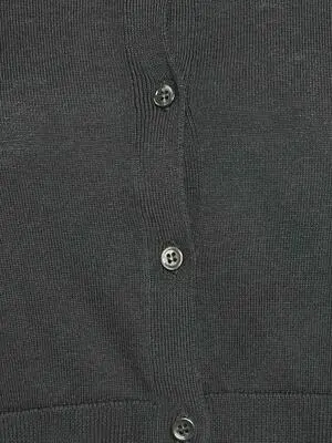 Max Mara Cropped Button-up Cardigan