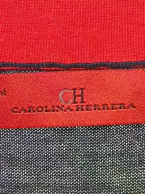 Carolina Herrera Embroidered Cotton Cardigan