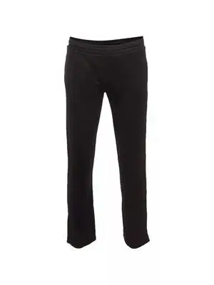 Valentino Garavani Vltn-logo Straight-leg Trousers - Black