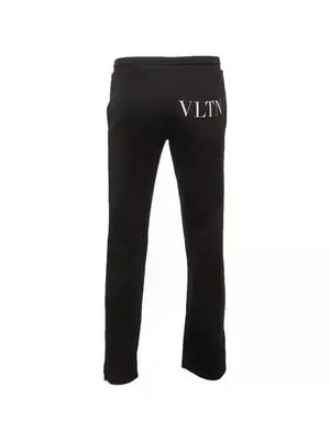 Valentino Garavani Vltn-logo Straight-leg Trousers